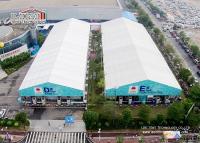 China Multi - Functional White PVC Sidewall Outdoor Wedding Marquee , 40m Clear Span for sale