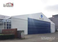 China Durable Wind Resistant Aluminum Aircraft Hangar With Auto Rolling Door 30m Width for sale