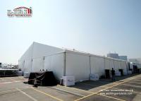 China Block Out Roof PVC Wall Cover 40m Clear Span Marquee Tent For Exhibition for sale