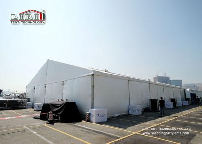 China Block Out Roof PVC Wall Cover 40m Clear Span Marquee Tent For Exhibition for sale
