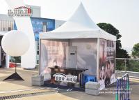 China 5X5m Pagoda Party Tent for rental, High Peak Pagoda Party Tent, Outdoor event party tent with printing for sale