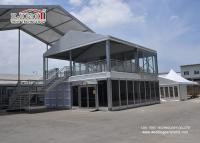 China Glass / ABS Soild Wall Two Storey Tent Outdoor Event Tents 204X120X4mm for sale