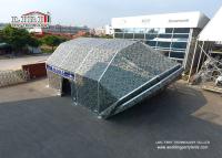 China Camouflage Color Relocatable Aircraft Hangar 25 X 50 Side Hard Wall WITH Aluminum And PVC for sale