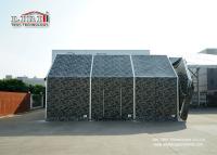 China Military Aircraft Hangar Tent Structure with Aluminum Frame and Green PVC for sale