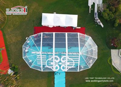 China Clear Roof A Frame Outdoor Event Tents With 6061 Aluminum Material for sale