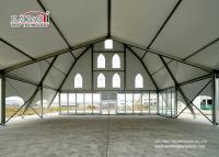China Wedding Party Marquee / Clear Span Church Tents with Glass Walling System for Ceremony for sale