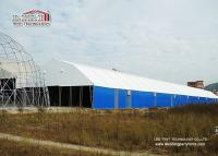 China Waterproof Big Warehouse Industrial Storage Tents With Sandwich Panels for sale