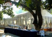 China Transparent Clear Event Marquee Tent With Beautiful Decoration For Wedding for sale