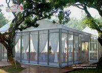 China Transparent Clear Event Marquee Tent With Beautiful Decoration For Wedding for sale