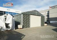 China Sliding Door Aluminum Frame Helicopter Hangar , Temporary Private Jet Hangar for sale