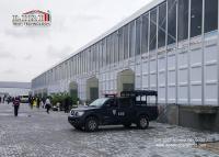 China 50m Width Outdoor Event Tents With Glass / ABS Walls For 8000-10000 People for sale