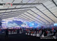 China Aluminium Frame Outdoor Tents For Parties / Wedding With Transparent PVC Roof for sale