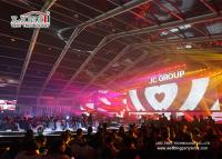 China Aluminium Frame Outdoor Tents For Parties / Wedding With Transparent PVC Roof for sale