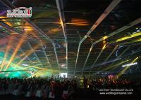China Aluminium Frame Outdoor Tents For Parties / Wedding With Transparent PVC Roof for sale