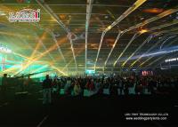China Aluminium Frame Outdoor Tents For Parties / Wedding With Transparent PVC Roof for sale