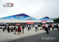 China 50m Width White PVC Big Exhibition Thermo Roof Outdoor Large Tents for Fashion Show for sale