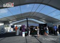 China 25m Width Dome Tent With Glass Walling And ABS walling For Outdoor Events for sale