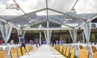 China Luxury Clear Wedding Tent For Event Festival / Celebration / Workshop for sale