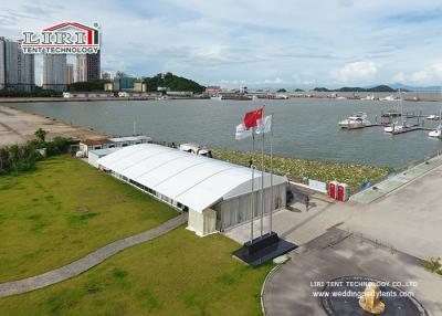 China Transparent Clear Event Marquee Tent With Beautiful Decoration For Wedding for sale