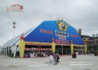 China 40m Width 50m Length Polygon Tent With Colorful Roof For Outdoor Events for sale