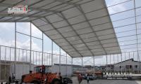 China 8000 People Big Church Marquee Tent with Air Conditioner in Nigeria , White Party Tent for sale
