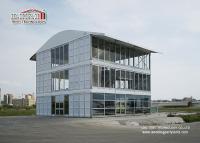 China 20m Width Waterproof Triple Decker Tent With Stronger ABS Wall for High End Event for sale