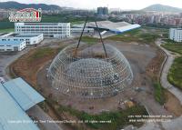 China 55m Diameter Geodesic Dome Tents Half Sphere Tent Strcuture for Grand Event for sale