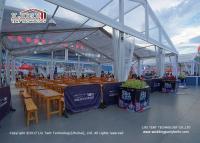 China 15x15m Transparent Event Tents , Clear Roof Tents for 300~500 People Outdoor Events for sale