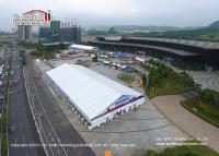 China Big Waterproof PVC Outdoor Exhibition Tents 50X115m with Air Conditioner for Car Show for sale