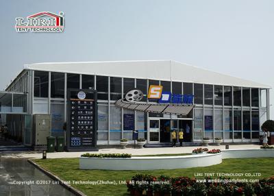 China Liri Tent Aluminum Cinema Marquee Event Tents with Glass Walls , Big Party Tents for sale