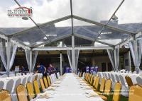 China 10M x 20M Outdoor  Transparent Roof Marquee Tent for 200 People Wedding Party Tents for sale