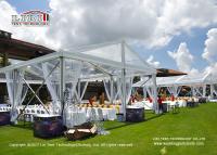 China 10M x 20M Outdoor  Transparent Roof Marquee Tent for 200 People Wedding Party Tents for sale