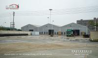 China 20X100m Aluminum And PVC Tents Connect Together Used As Warehouse for sale