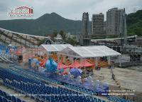 China Aluminum Clear Span 10x15m Transparent Clear Top and Sidewalls Outdoor Event Tents for 500 People for sale