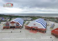 China Clear Span Aluminum Frame Tent Customized Color PVC Roof Outdoor Event Tents for Beer Festival for sale