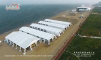China High Peak  Double Decker Tents With ABS Hard Wall And Luxury Decoration For High Class Events for sale