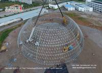 China 50m Diameter Geodesic Dome Tents With Doors & Ventilation For Exhibition for sale