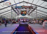 China 50x100m Big Clear Outdoor Event Tents with Clear Roof Cover , Large Event Tents for sale