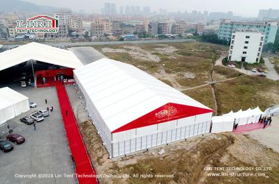 China 20M X 50M  Luxury Wedding Tents With Hard Wall  for Outdoor Anniversary Event Party for sale