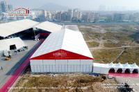 China 20M X 50M  Luxury Wedding Tents With Hard Wall  for Outdoor Anniversary Event Party for sale