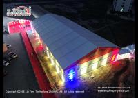 China 600 Capacity Huge Gala Aluminum Tent With Luxury Lining For Weddings And Parties for sale