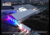 China 600 Capacity Huge Gala Aluminum Tent With Luxury Lining For Weddings And Parties for sale
