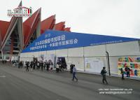 China High 12000 Sqm Industrial Storage Tents Aluminum Frame With PVC Fabric Wall for sale