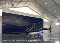 China High Reinforce  Aluminum Frame Aircraft Hangar Tent for Helicopter for sale
