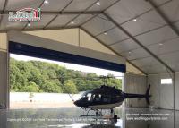China High Reinforce Aluminum Military Aircraft Hangar Tent Width 20m Fire Protection for sale