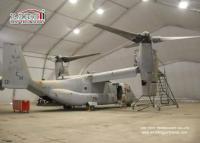 China 30M Temporary Outdoor  Aircraft Airplane Hangar Tent with Hard Wall for sale