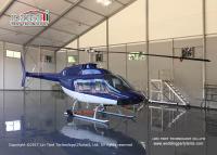 China 30M Temporary Outdoor  Aircraft Airplane Hangar Tent with Hard Wall for sale
