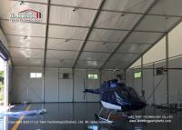 China 30M Temporary Outdoor  Aircraft Airplane Hangar Tent with Hard Wall for sale