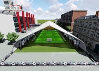 China 10m Height Aluminum Sport Event Tents Mobile Stadium Temporary Structure for sale