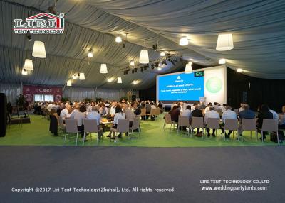 China Aluminum Outdoor Event Tents With Glass Sidewall For Meeting Event , Outdoor Party Tents for sale